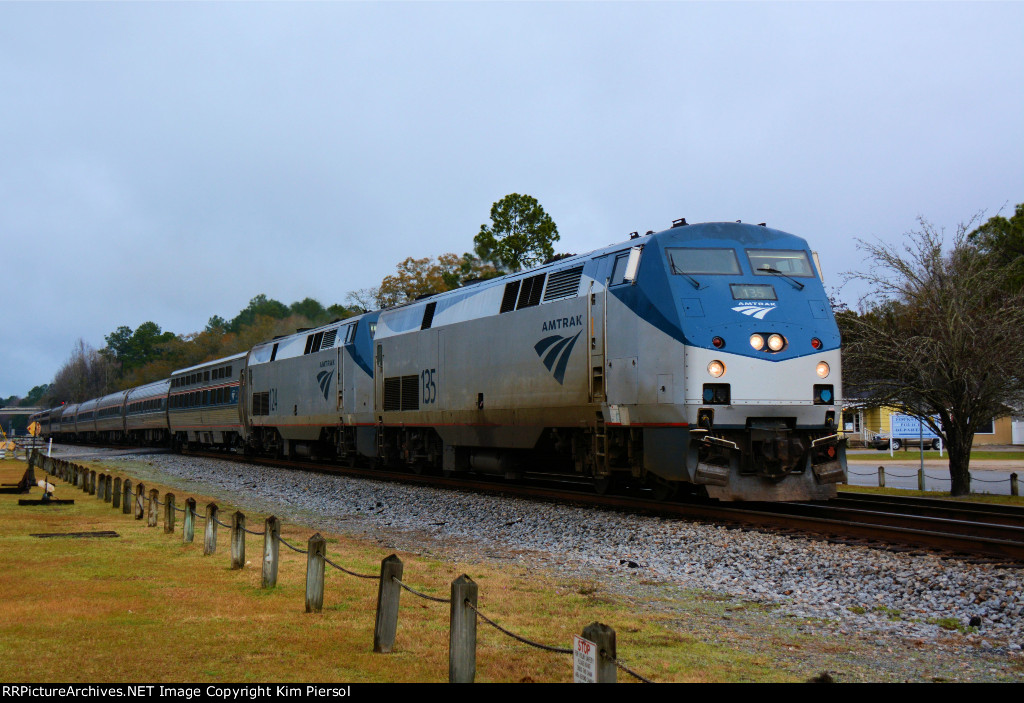 AMTK 135 Train 91 "Silver Star"